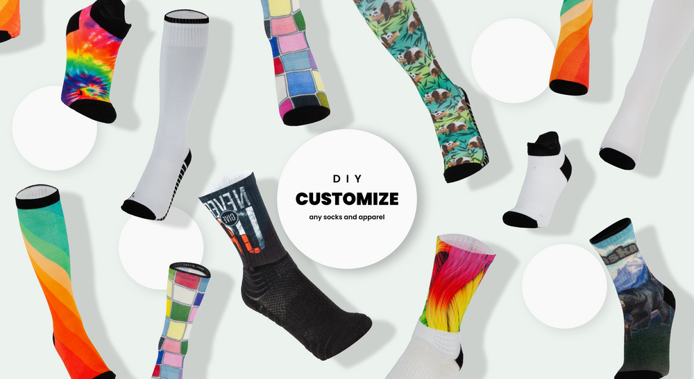 Print your customized art on performance apparel on demand.