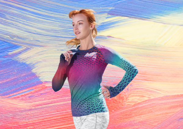 Print your customized art on performance apparel on demand.